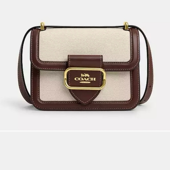 Coach | Bags | Coach Morgan Square Canvas Crossbody Shoulder Bag | Poshmark